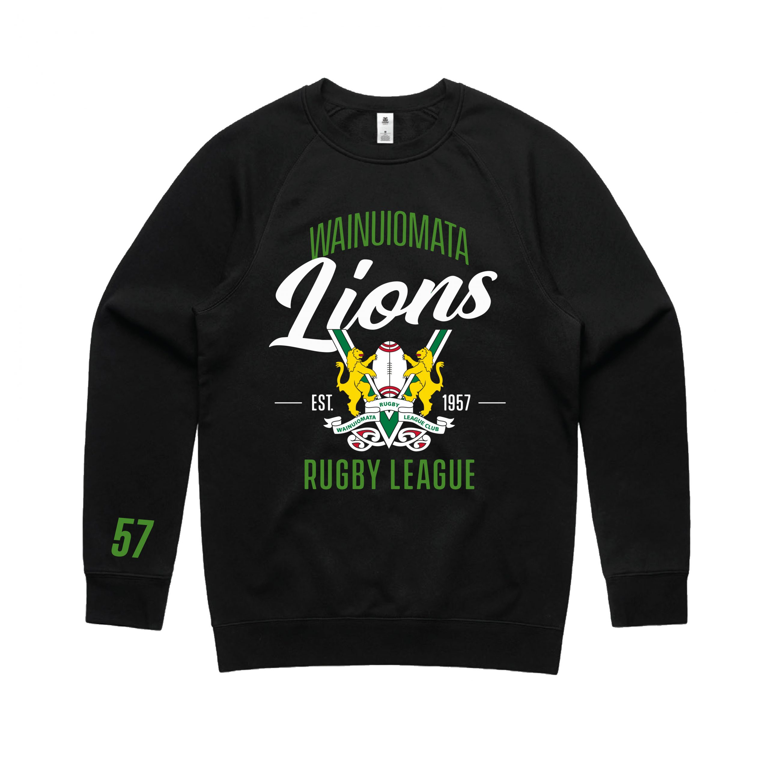 Wainuiomata Rugby League – Crew Neck – CUS | Classic Uniforms & Sportswear
